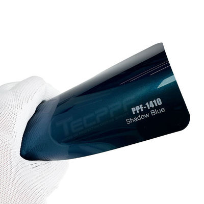 PPF-1410 Shadow Blue Color Paint Protection Film High-Performance