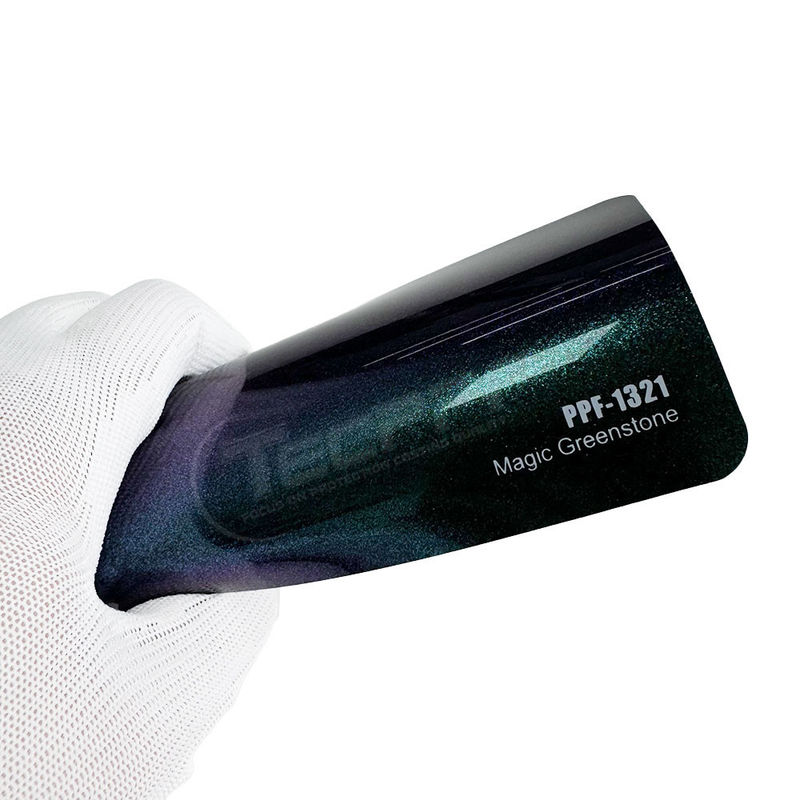 PPF-1321 Magic Greenstone Colour, 8mil Colour Change Paint Protection Film
