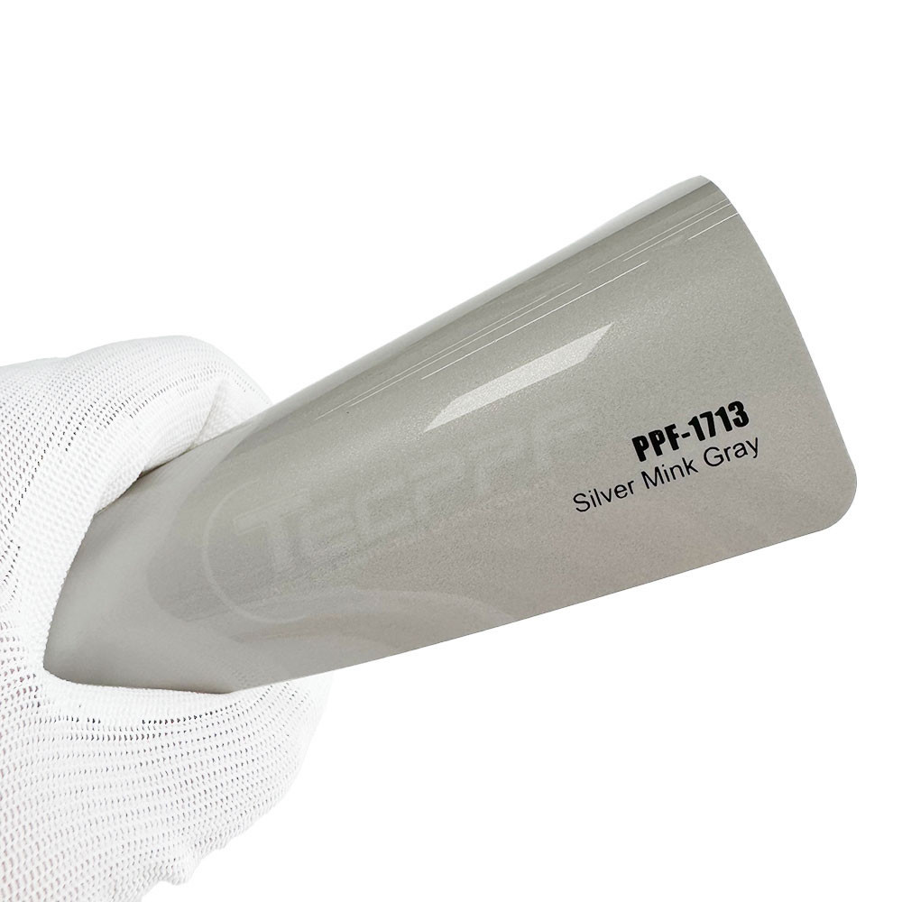 PPF-1713 Silver Mink Gray Colour Change Paint Protection Film 8mil